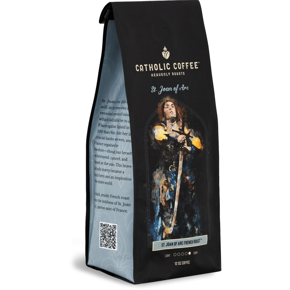 St. Joan of Arc French Blend Coffee - 12 oz. Bag | Catholic Coffee®